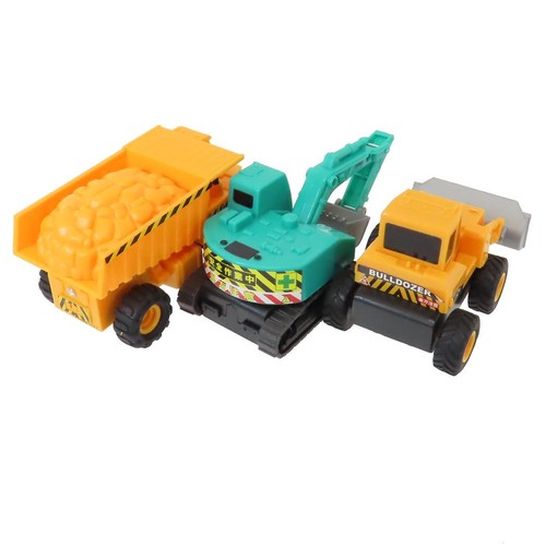 Drivetown Toy Pullback Car Premium3 Construction Vehicle Set Automobile ...