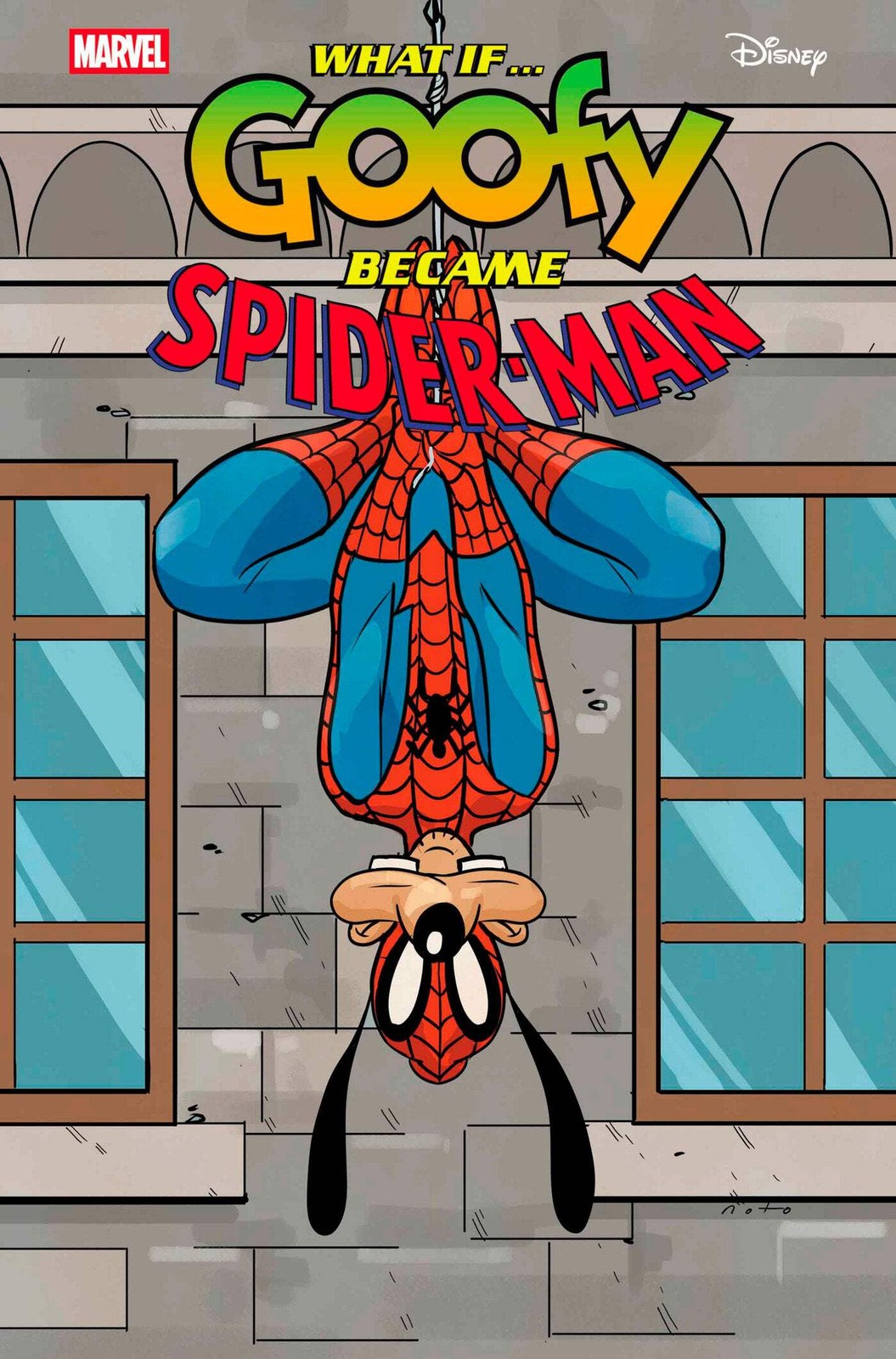 Marvel & Disney: What If...? Goofy Became Spider-Man #1 Phil Noto Goofy ...