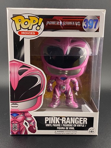 FUNKO POP 2016 POWER RANGERS PINK RANGER #397 W/ FREE CASE | eBay