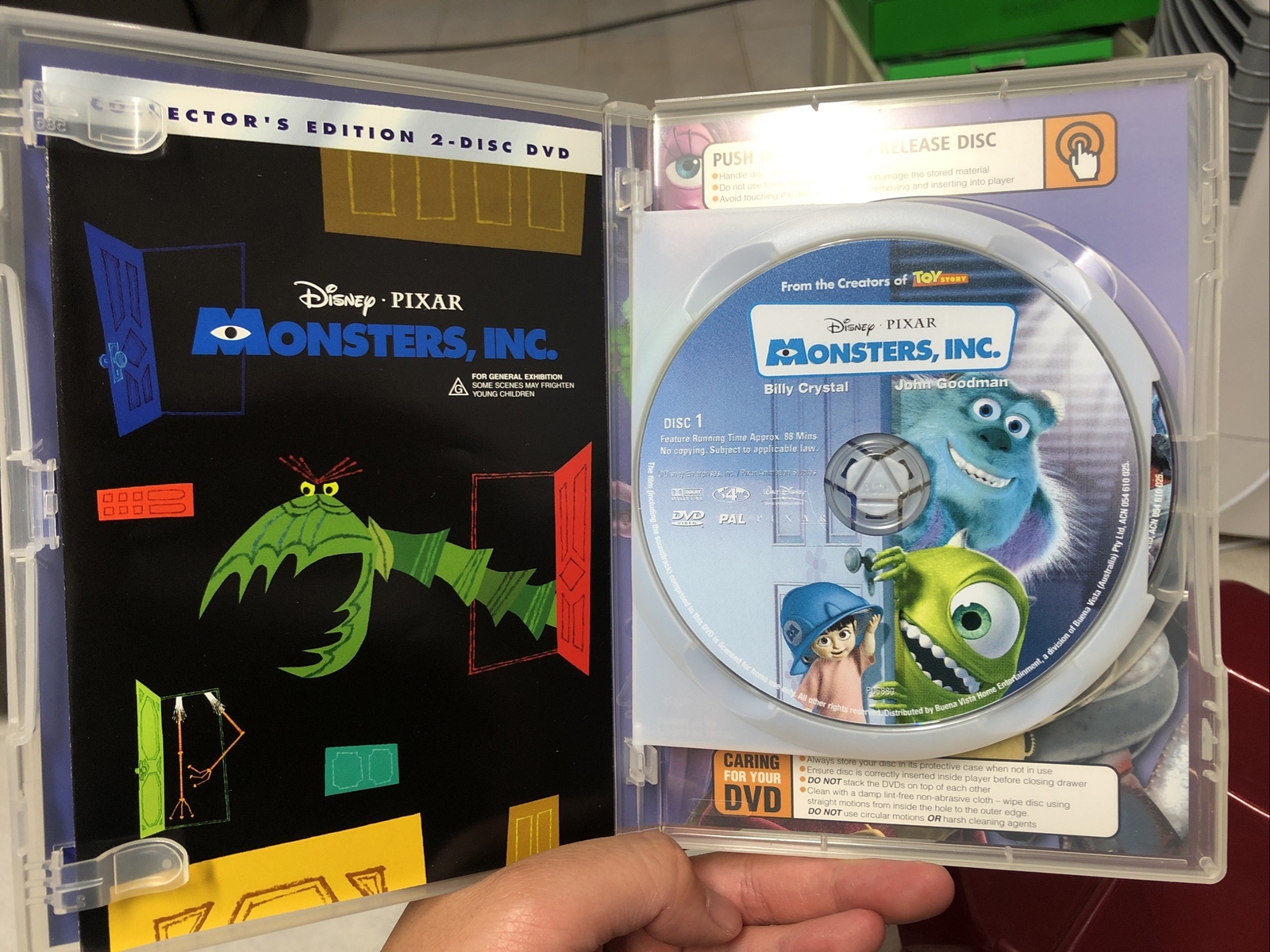 Monsters, Inc. Deluxe Two Disc Set | eBay Australia