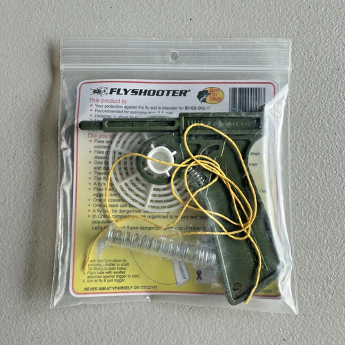 Vintage Flyshooter The Original Bug Gun by Martin Paul 1985 Fly Swatter ...