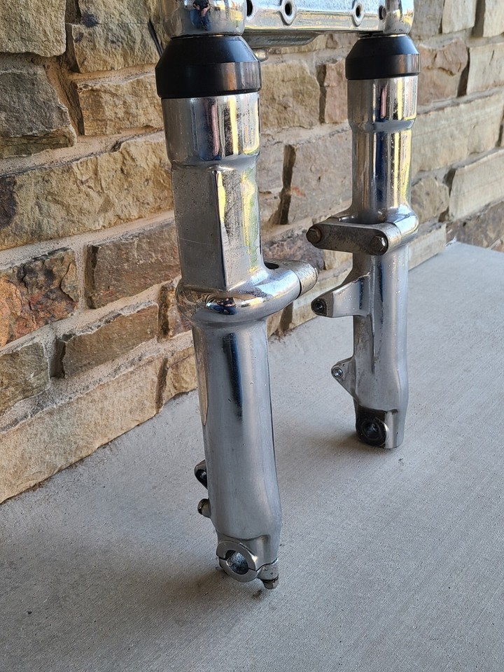 HARLEY OEM Panhead Shovelhead EVO Front End Triple Tree 56120-60 | eBay