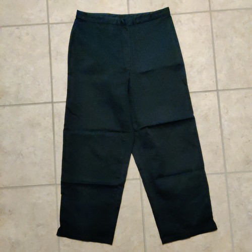 Casual Corner Annex stretch women's size 4 black capri pants zip ...