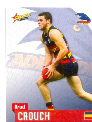 2014 Select AFL Champions Common Card 6 Brad Crouch - Adelaide | eBay
