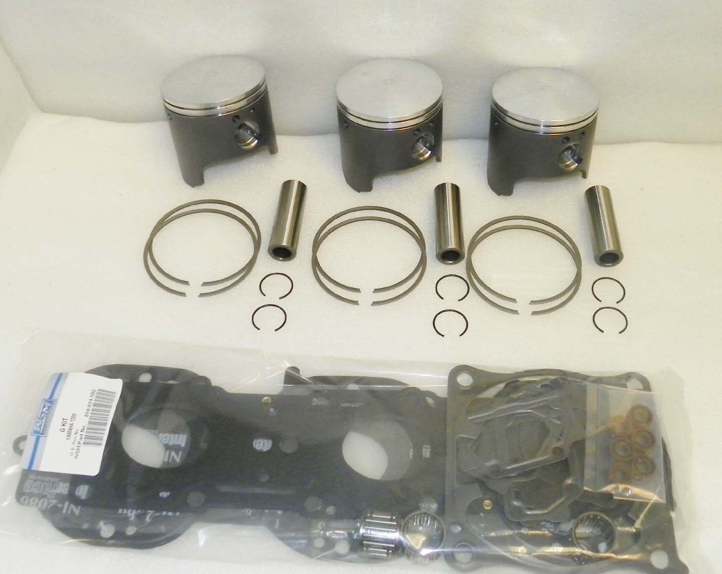 YAMAHA 1300 GPR Top End Piston Rebuild Kit 010-824-10P - STD 60T-11631 ...