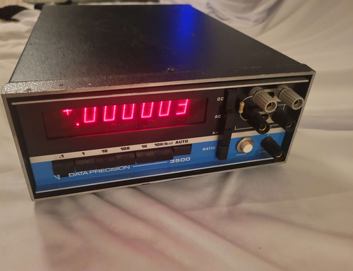 Vintage Data Precision 3500 5.5 Digit AC/DC/Resistance Digital ...