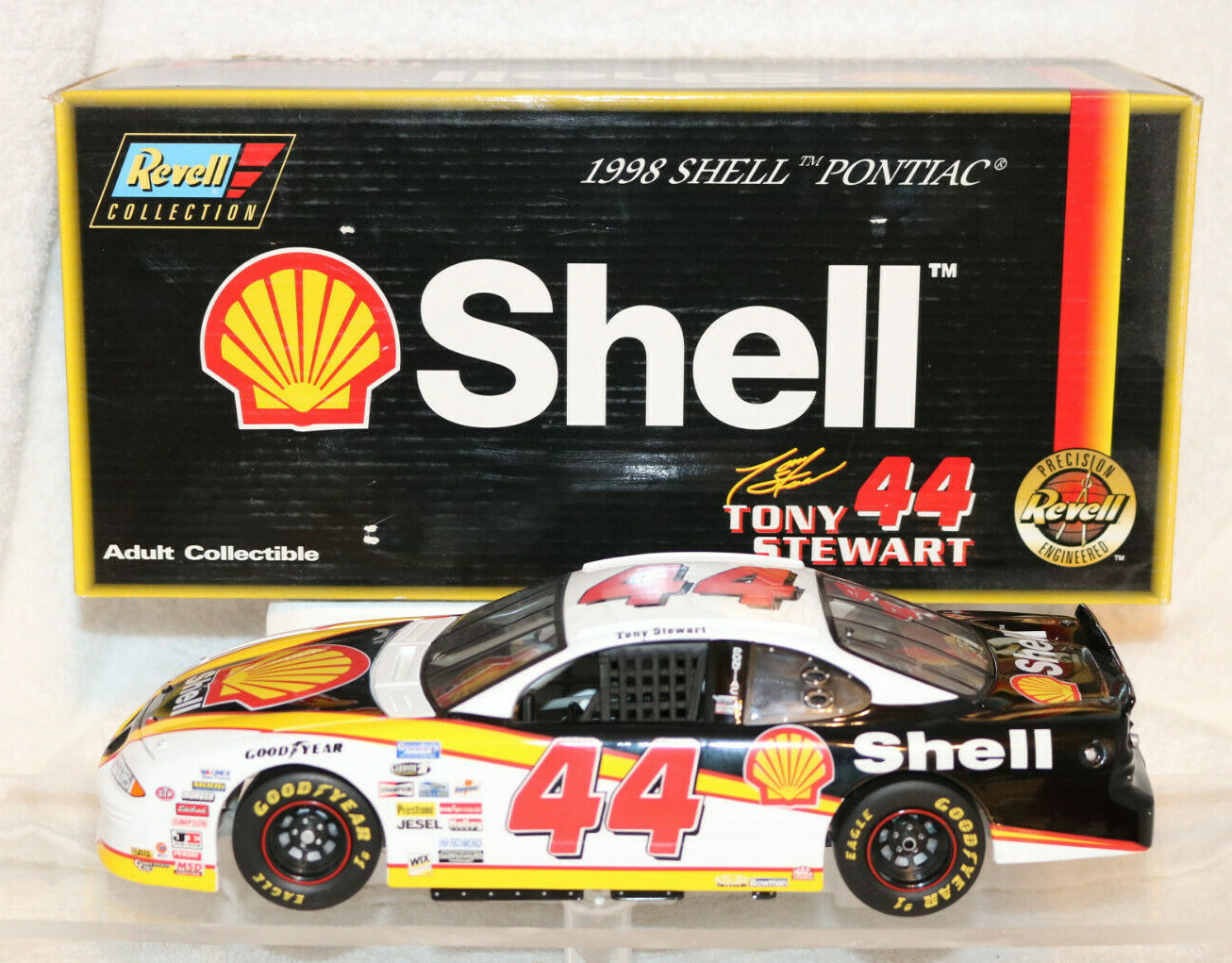 Tony Stewart #44 1998 Pontiac SHELL NASCAR 1:18 Scale by Revell 1 of ...