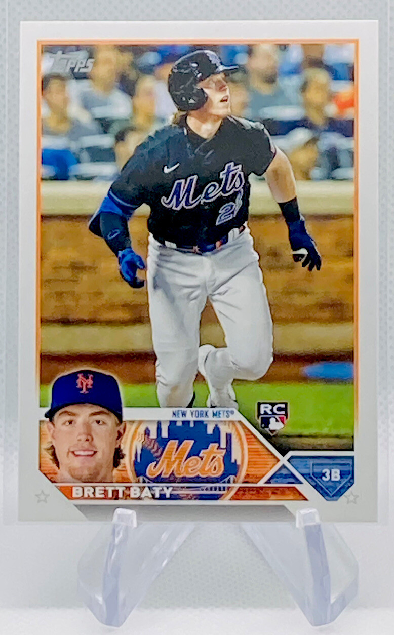 2023 Topps Series 1 Brett Baty Rookie Card #89 - New York Mets | eBay