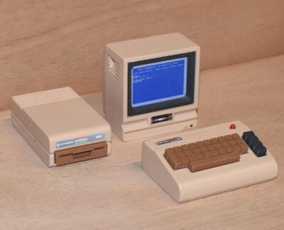 COMMODORE 64 - DRIVE 1541 - MONITOR 1702 - Miniature | eBay