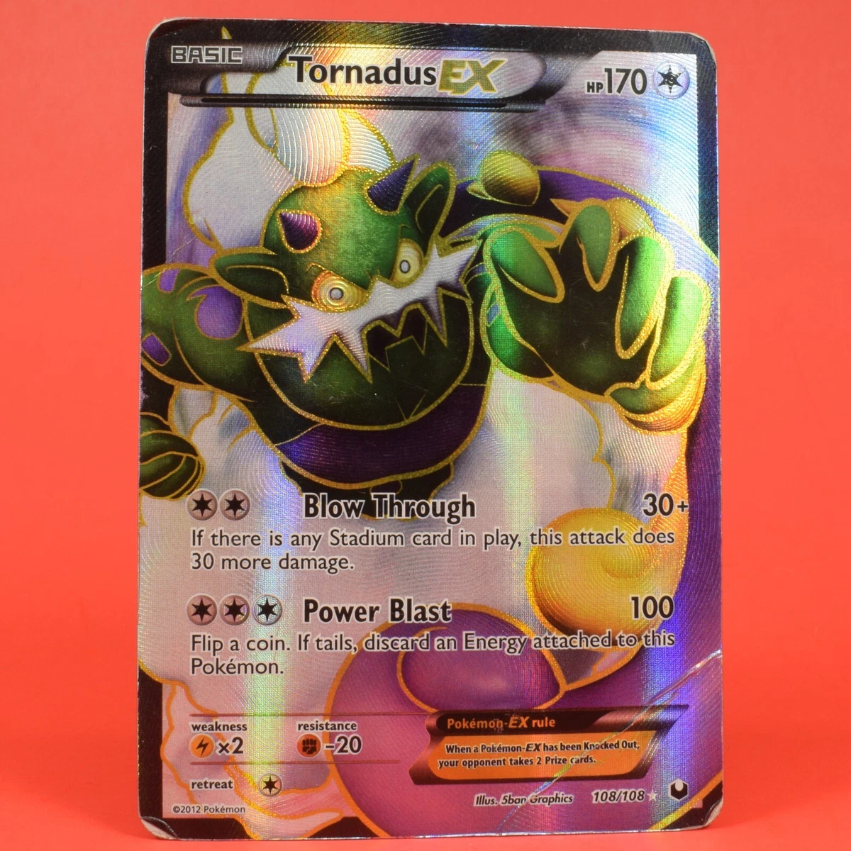 Tornadus Ex Card
