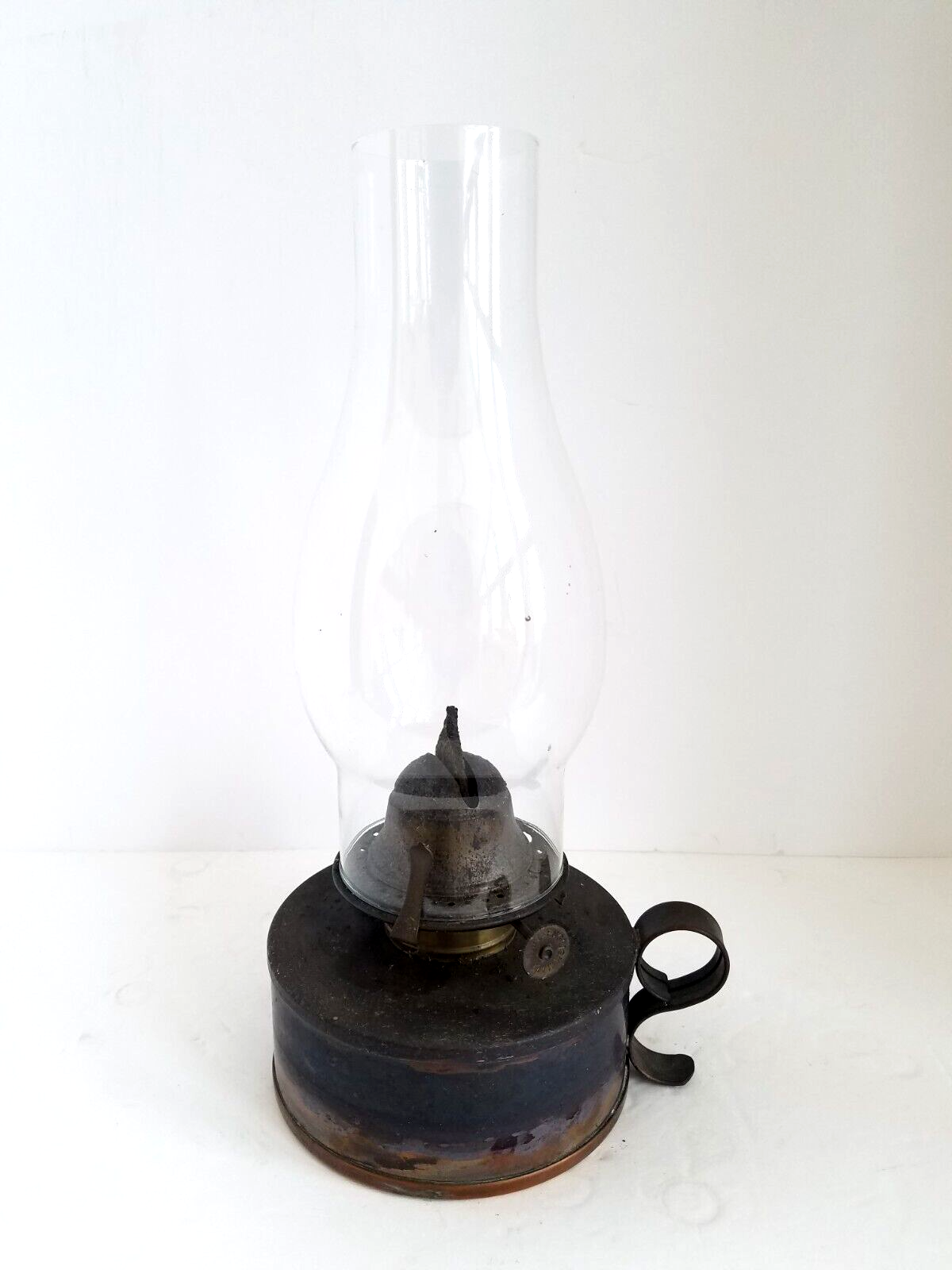 FANTASTIC EARLY 19th c PRIMITIVE BRASS FLUID LANTERN AMERICAN AAFA | eBay