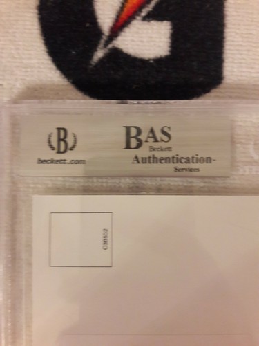 Babe Ruth Signed Handwriting HOF Plaque Postcard " COUNTY" BAS BGS AUTO ...