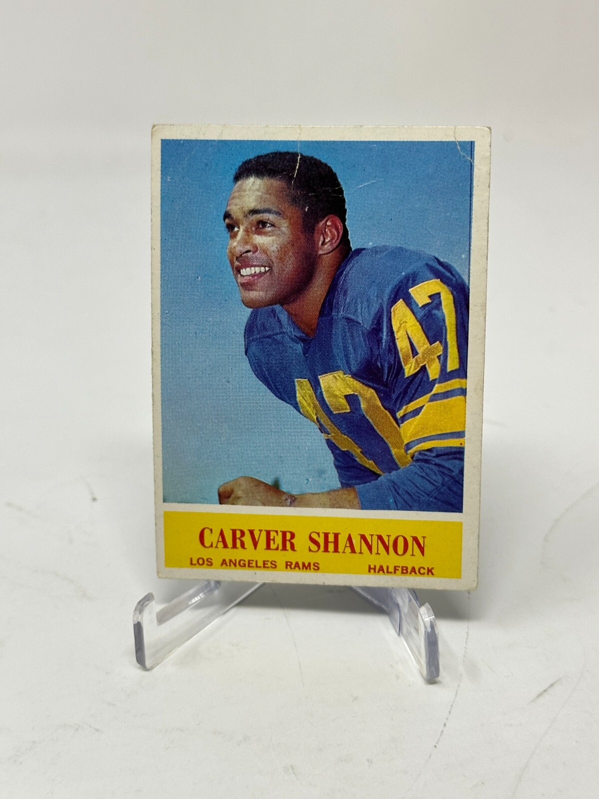1964 Philadelphia Football Carver Shannon RC Rookie Card #94 | eBay
