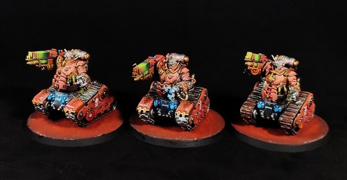 Kataphron Breachers Battle Servitors painted Warhammer 40k Adeptus ...
