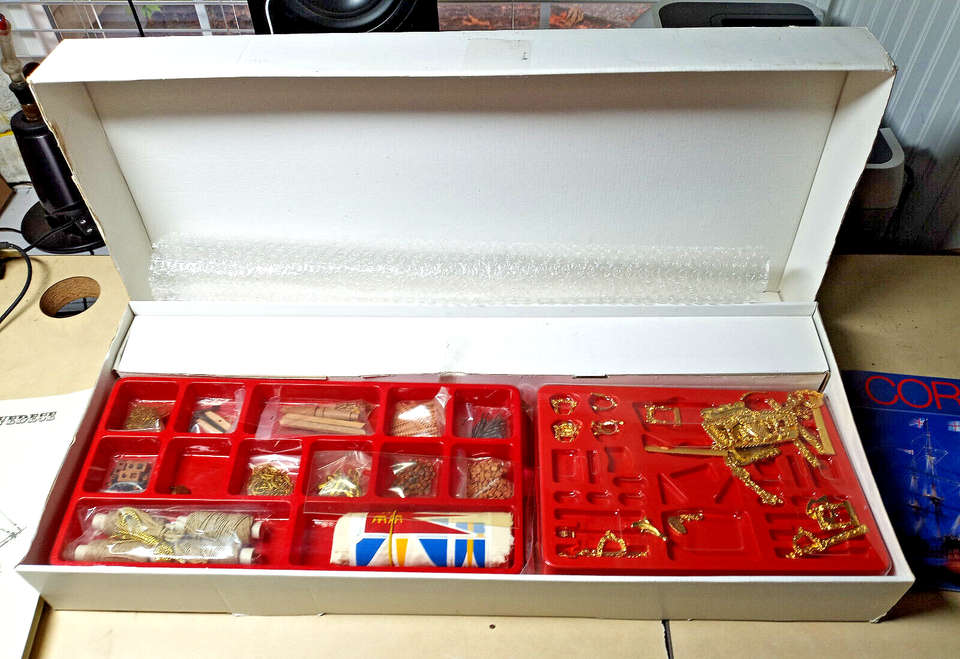 AMPHION 1790 Swedish Yacht, Corel SM20 Kit 1:40 Scale - (NOS) Price ...