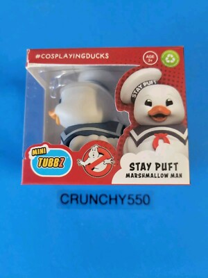 Mini TUBBZ Cosplaying Duck Stay Puft Marshmallow Man NEW In Box | eBay