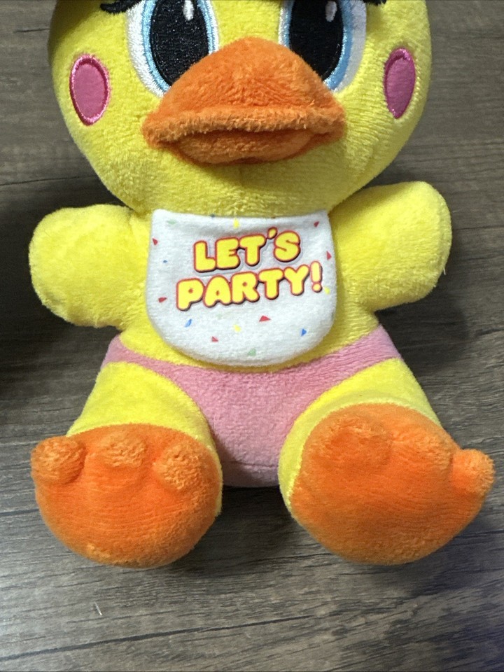 2016 Funko FNAF Five Nights at Freddy's 8" Toy Chica Plush Doll RARE ...