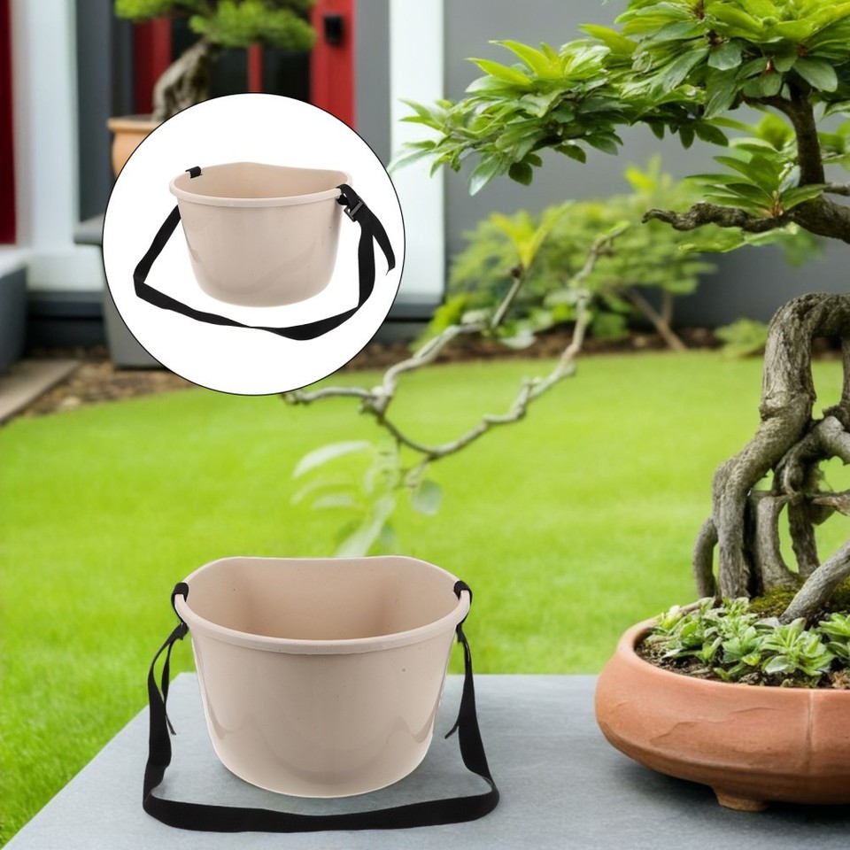 Fertilizer Bucket Plastic Spreader for Gardens Fruit Harvesting Tool ...