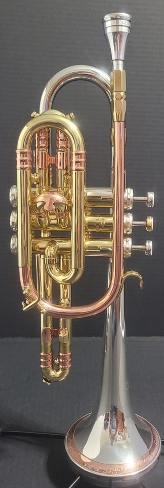 Getzen ARTIST MODEL SUPER DELUXE Cornet Copper/Brass STERLING Bell | eBay