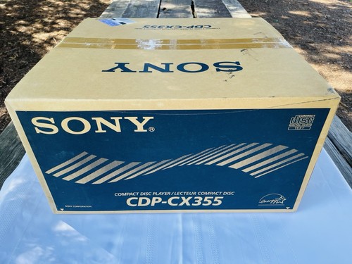 _-NEW-FACTORY SEALED!-_ Sony CDP-CX355 300 disc CD Changer Player Set ...