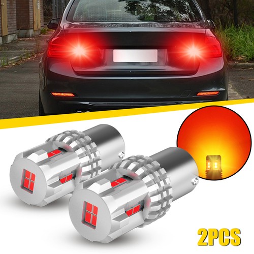 2x AU BAY15D 1157 3020 12SMD LED Brake Stop Parking Tail Light Bulb ...
