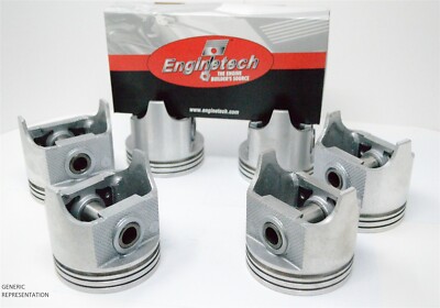 Fits 06 07 08 09 Mitsubishi Raider 3.7L SOHC V6 12V (6) Pistons and ...