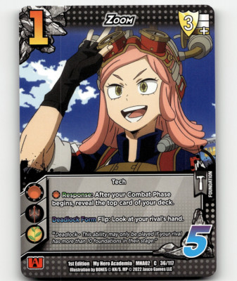 UniVersus Zoom Crimson Rampage 1st Edition C | eBay