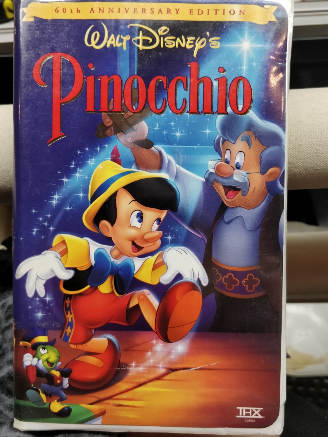 Disneys Pinocchio VHS Tape 60th Anniversary Edition lightly used ...