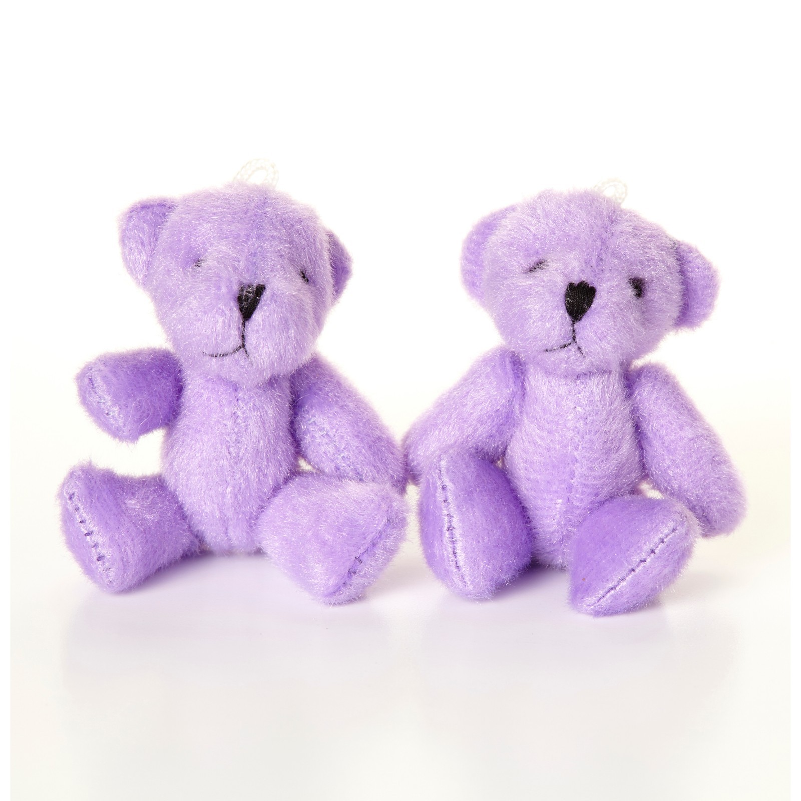 NEW - 10 X PURPLE Teddy Bears - Small Cute Cuddly Adorable - Gift ...