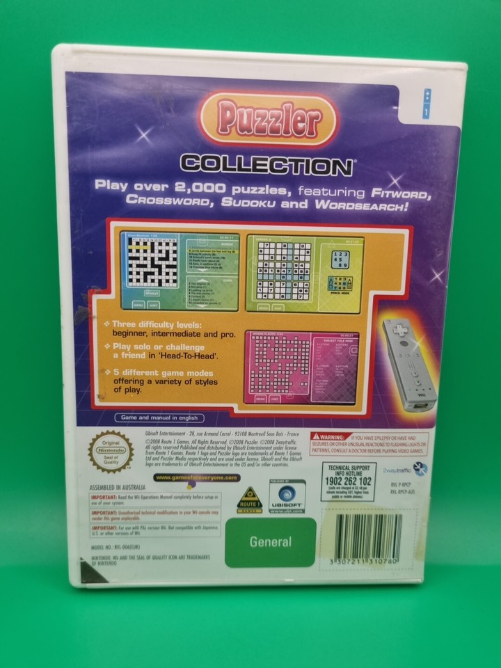Puzzler Collection - Nintendo Wii / Wii U Compatible | eBay