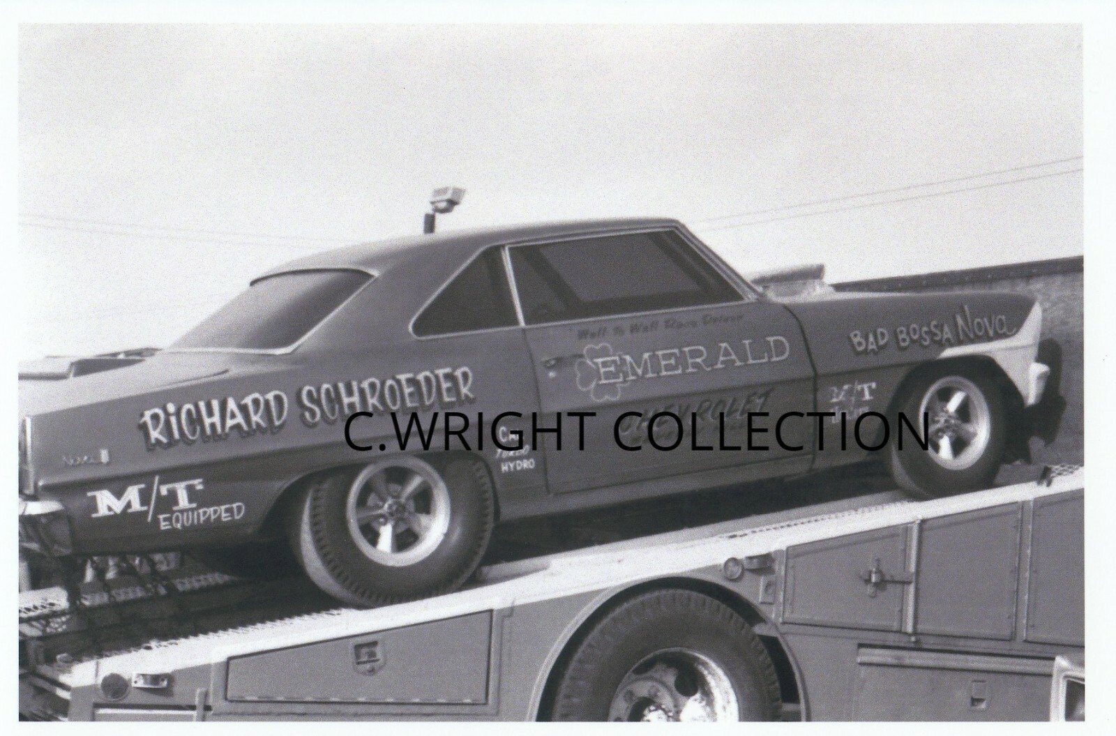 Vintage Drag Racing-"BAD BOSSA Nova"-AA/Nitro Funny Car-RICHARD ...