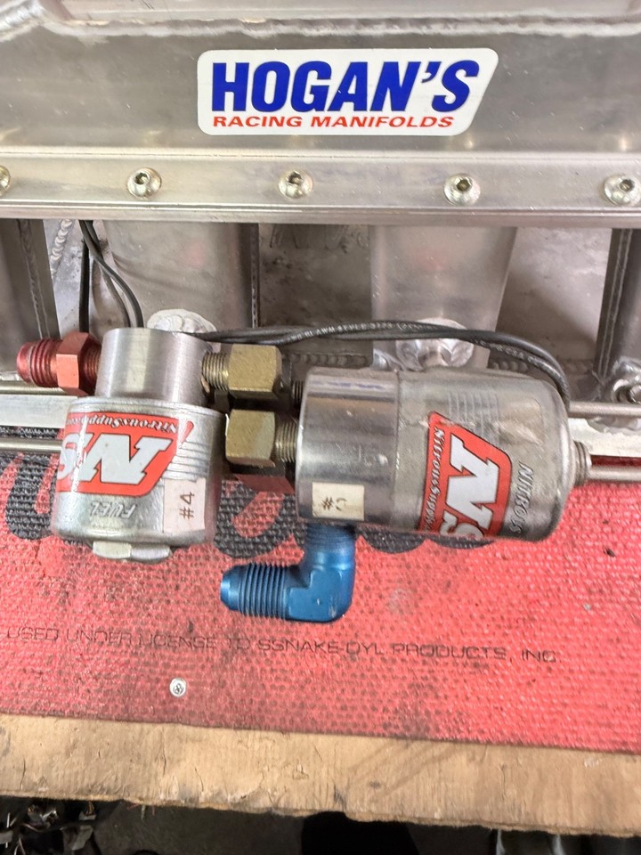 MOPAR HEMI 426 HOGANS SHEET METAL 1X4 TUNNEL RAM INTAKE MANIFOLD W ...