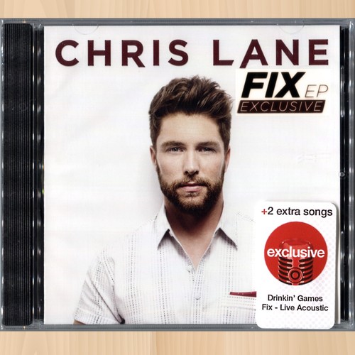 +2 BONUS TRACKS--- CHRIS LANE Fix (Live Acoustic) TARGET CD Drinkin ...