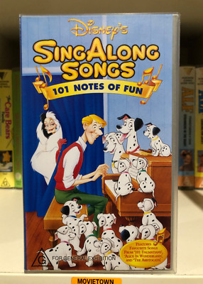 SING ALONG SONGS - 101 NOTES OF FUN - VHS | eBay
