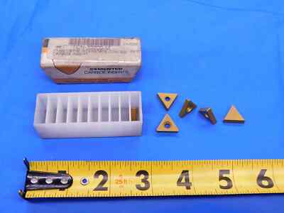 6pcs NEW INTERSTATE TCN-32205 M C5/P30 TiN COATED CARBIDE INSERTS ...