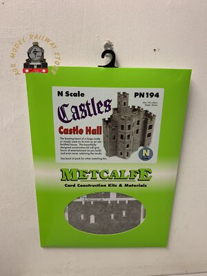 Metcalfe PN194 N Gauge Castle Hall Card Kit | eBay UK