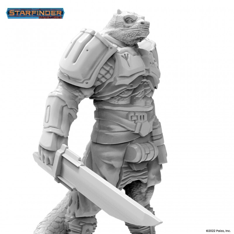 Starfinder PSF0025 Vesk Solarian (Archon Studio) Reptile Solar Warrior ...
