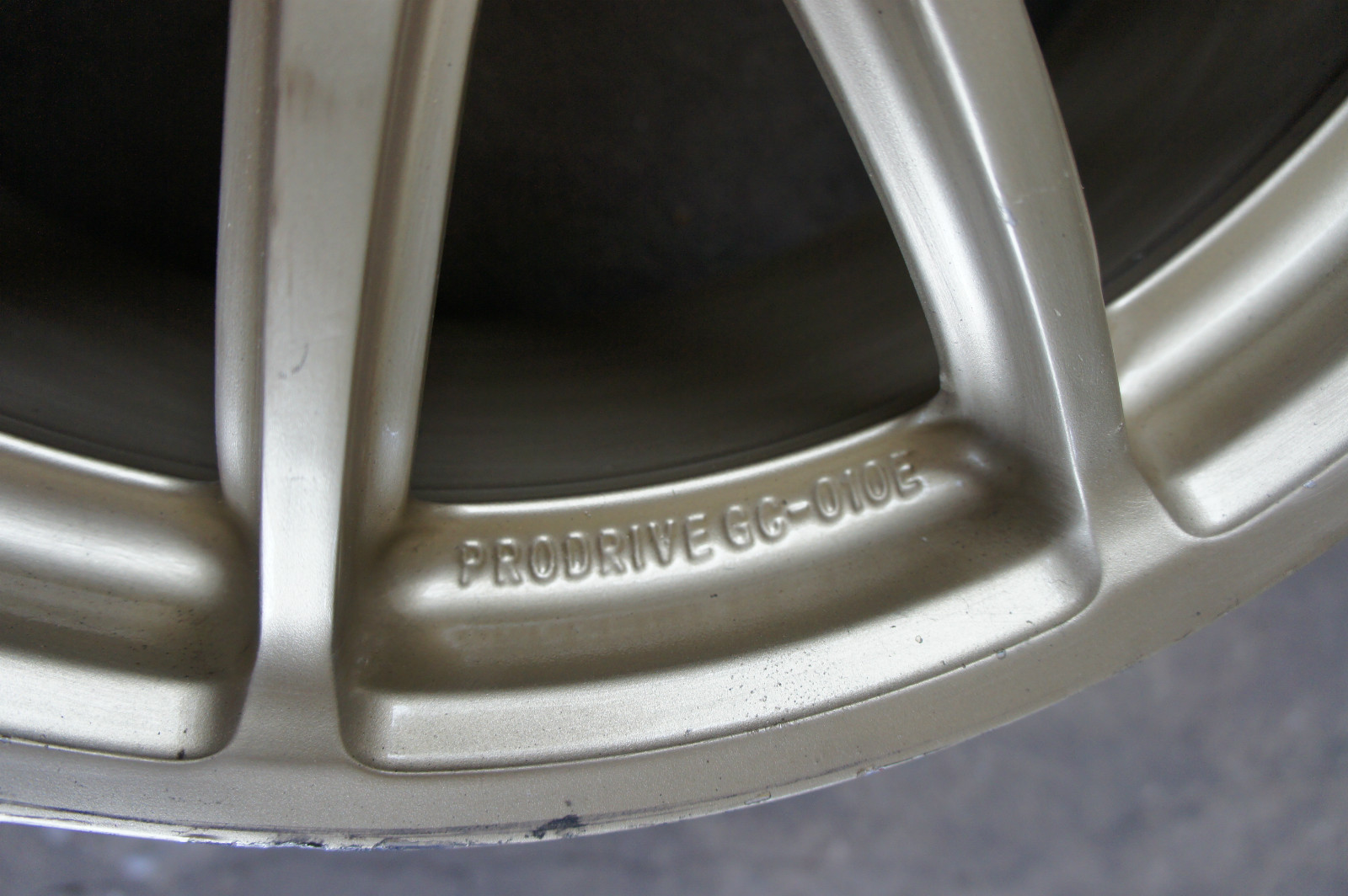 JDM 17" Prodrive GC010E gc010 wheels monoblock 5x100 sti for gda gf8 ...