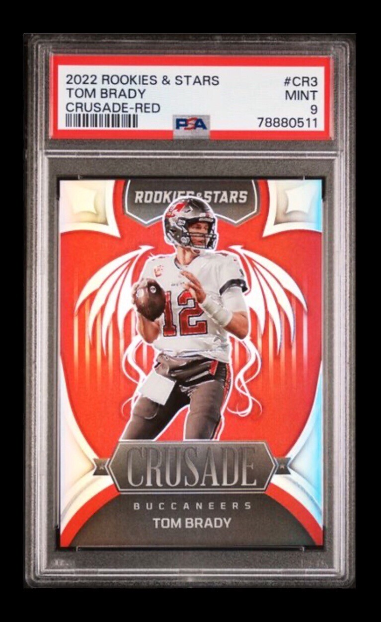 2022 Panini Rookies & Stars - Crusade Red Prizm #CR-3 Tom Brady /99 for ...