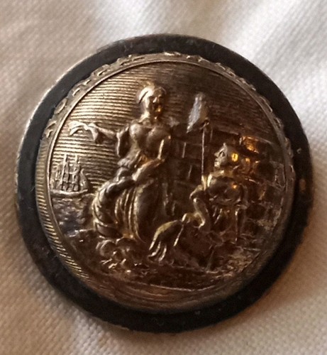 Civil War NORTH CAROLINA CONFEDERATE C.S. OFFICER BUTTON N.C. Staff NC2 ...