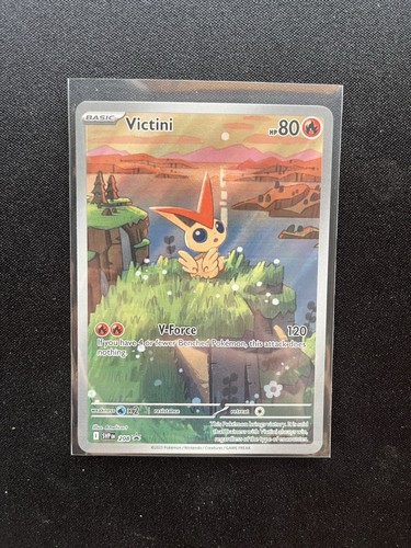Victini 208 SVP: Scarlet & Violet Promo Card Holo NM | eBay