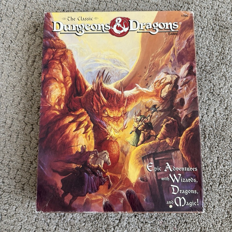 The Classic Dungeons & Dragons Game TSR 1106 1994 Boxed Set - See ...