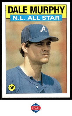 1986 Topps #705 Dale Murphy | eBay