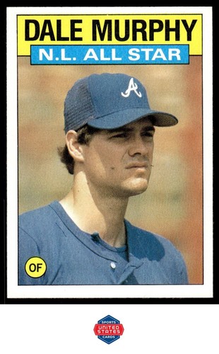 1986 Topps #705 Dale Murphy | eBay
