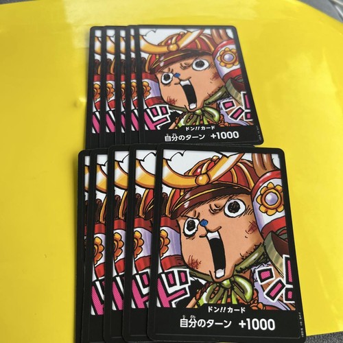 One Piece Card Strongest Jump Chopper Don 10 Cards | eBay