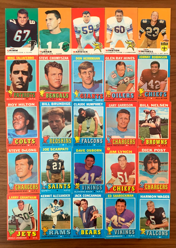 VINTAGE FOOTBALL CARD LOT (100 CARDS!) | eBay