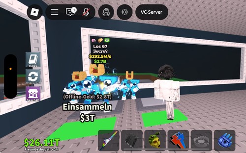 Lot 67 292.5M With 3 Traits In Steal A Brain Red SAB | eBay