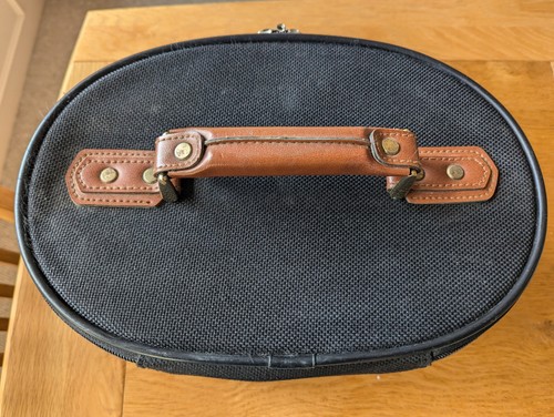 Vintage Antler Hard Shell Vanity Case Black Brown 1980s | eBay