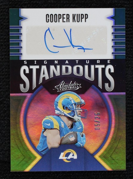 2022 Panini Encased - Superscribe Signatures Sapphire #SS-4 Cooper Kupp ...