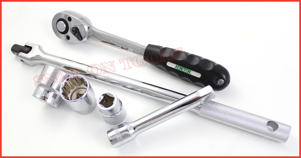 HONITON 1/2" SOCKET SET DIN GERMAN STANDARDS TRADE QUALITY TOOLS ...